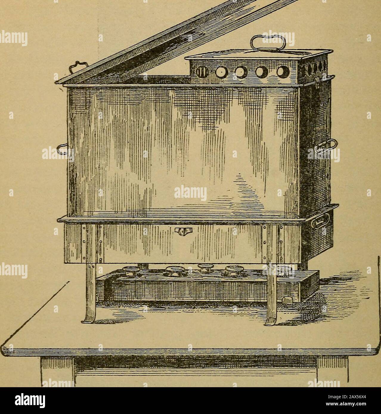 Anleitung zur aseptischen Wundbehandlung . Combinirter Apparat zur ...