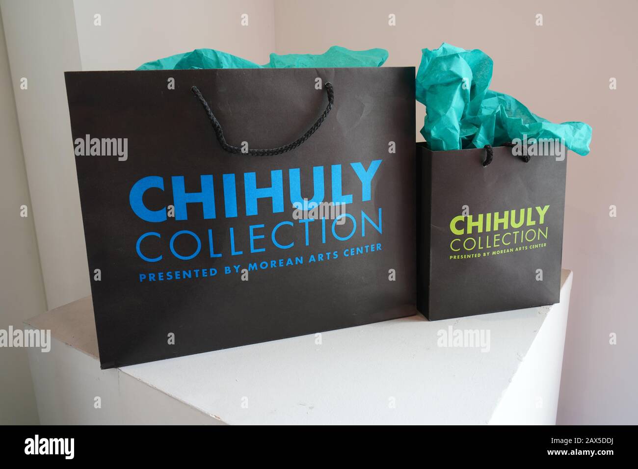 ST PETERSBURG, FL -24 JAN 2020- View of the Chihuly Collection, a ...