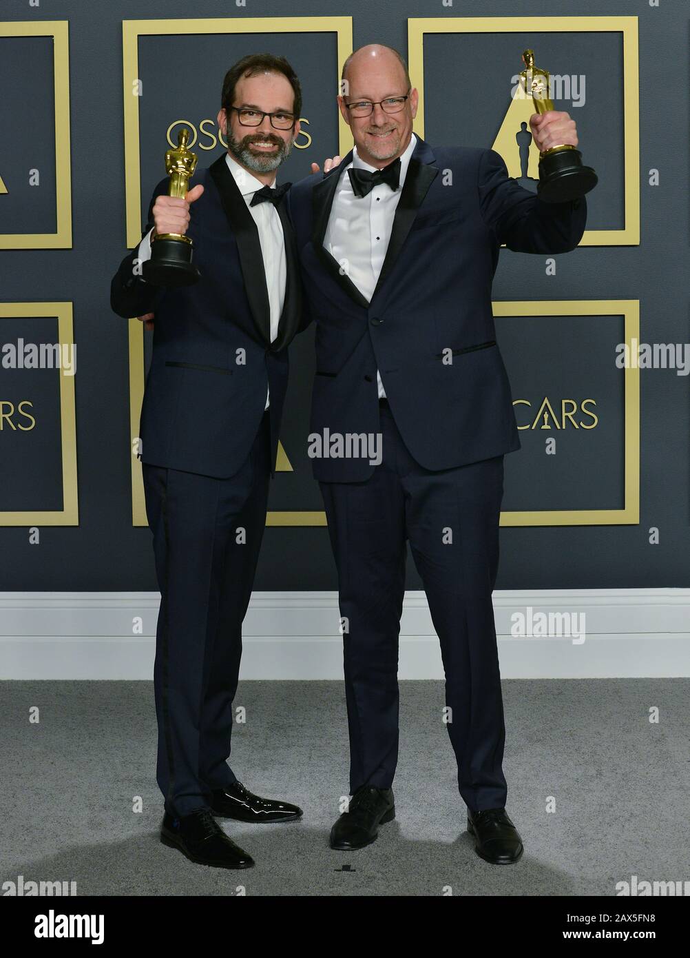 Los Angeles, USA. 10th Feb, 2020. Andrew Buckland and Michael McCusker ...