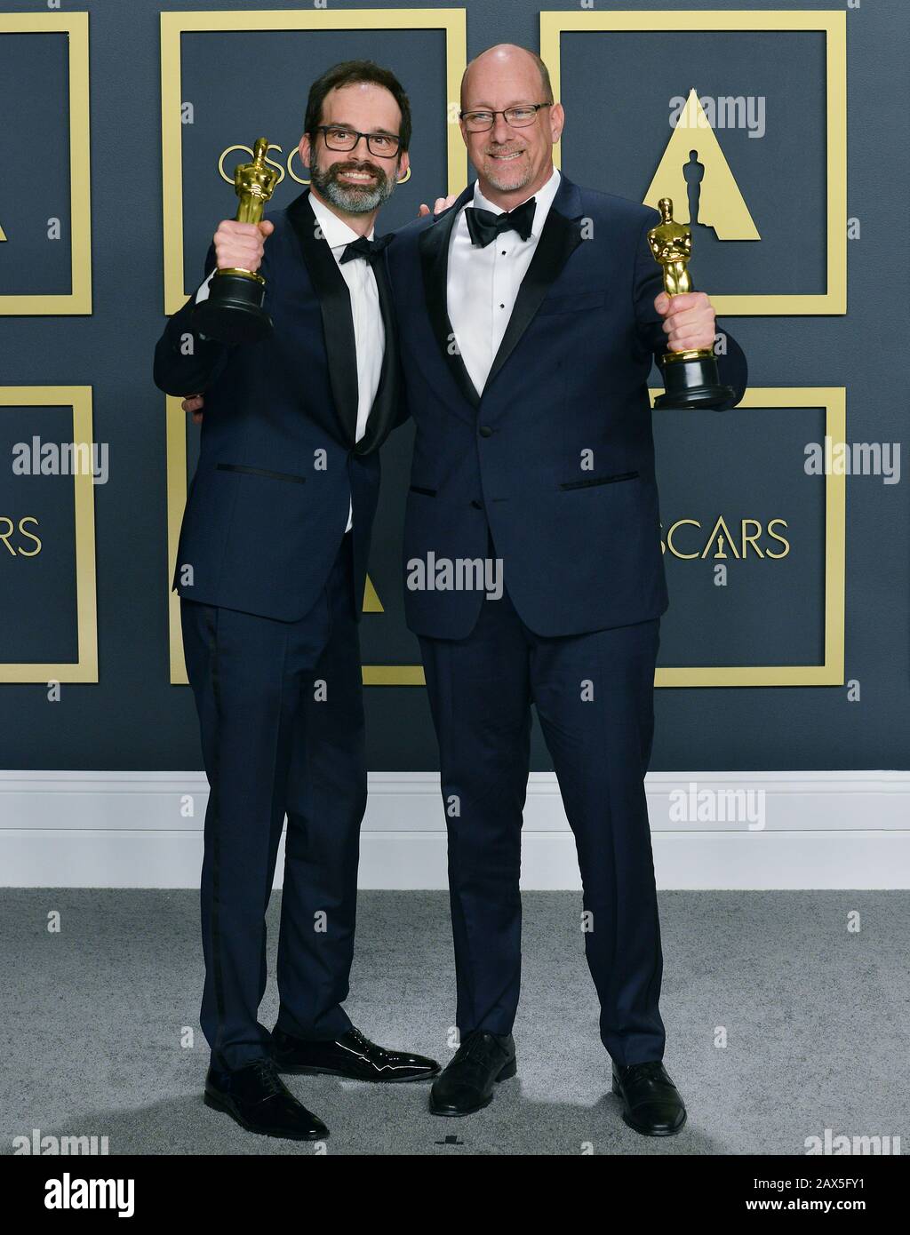Los Angeles, USA. 10th Feb, 2020. Andrew Buckland and Michael McCusker ...