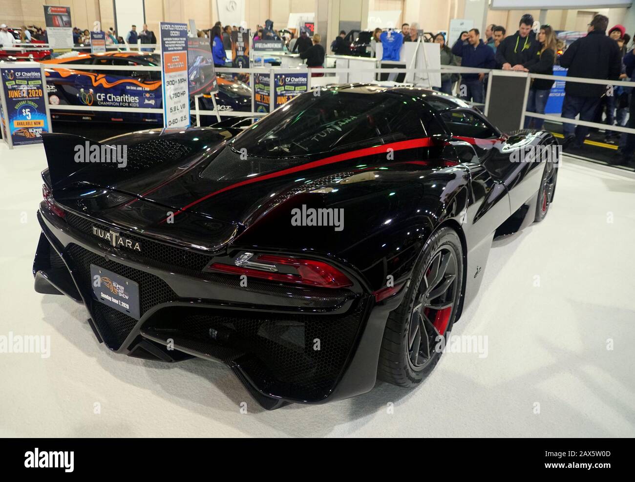 Philadelphia, Pennsylvania, U.S.A - February 9, 2020 - The rear view of ...