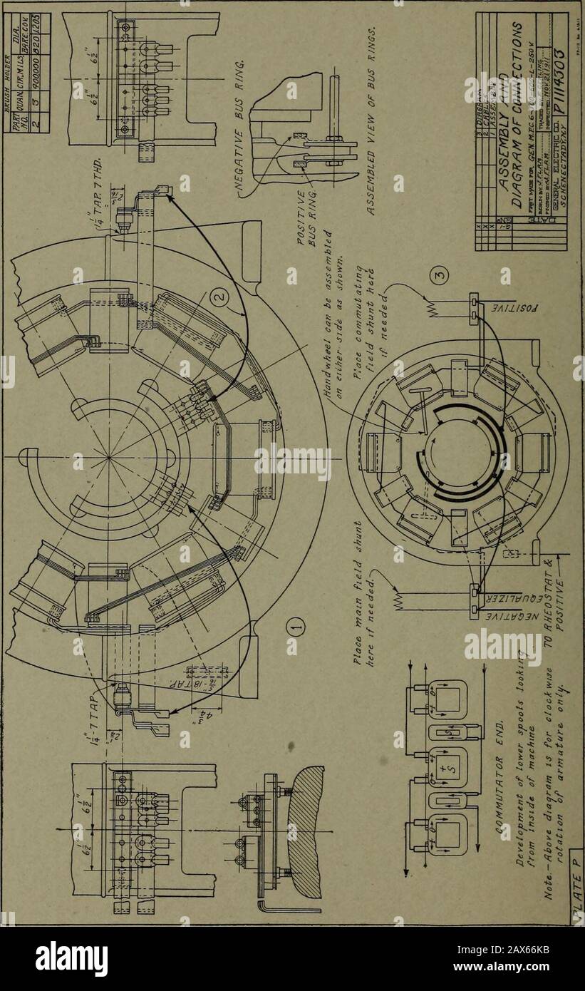 Machine drawing; a practical guide to the standard methods of graphical ...