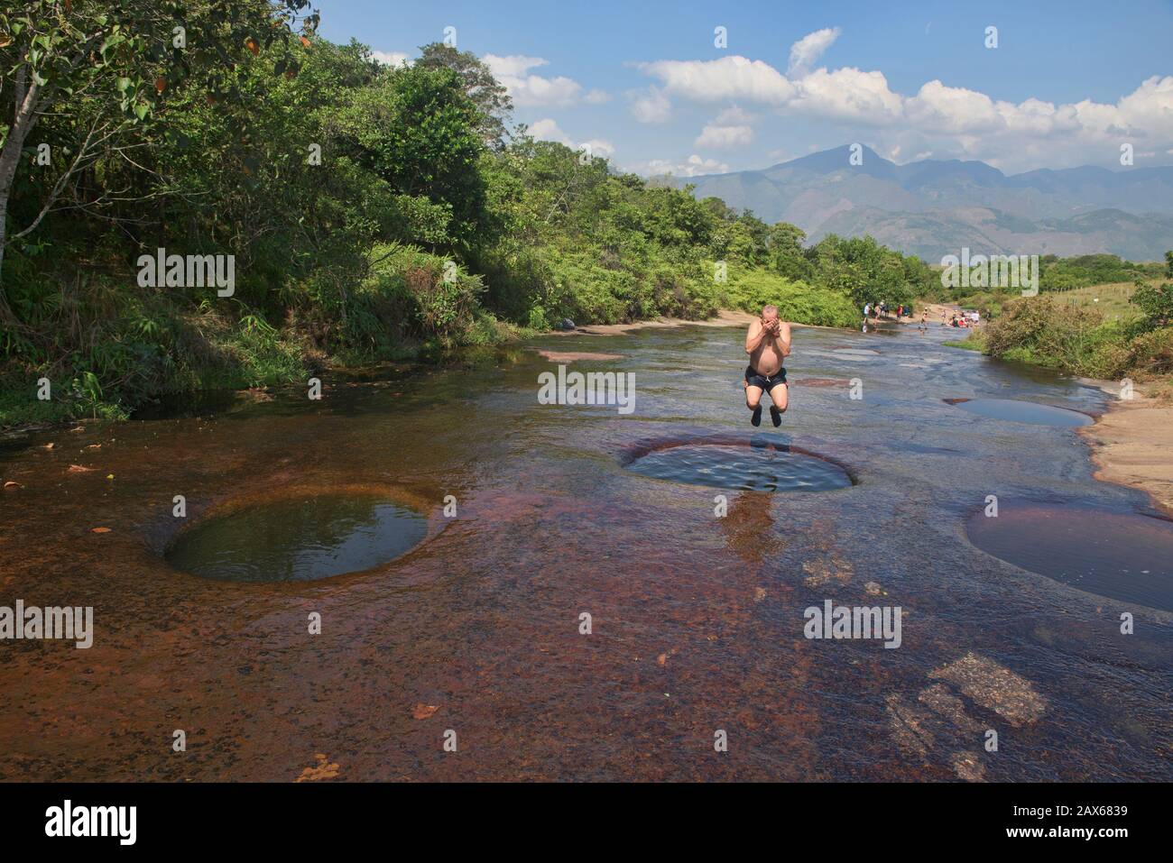 Taking the plunge in the deep swimming holes of Las Gachas, Guadalupe ...