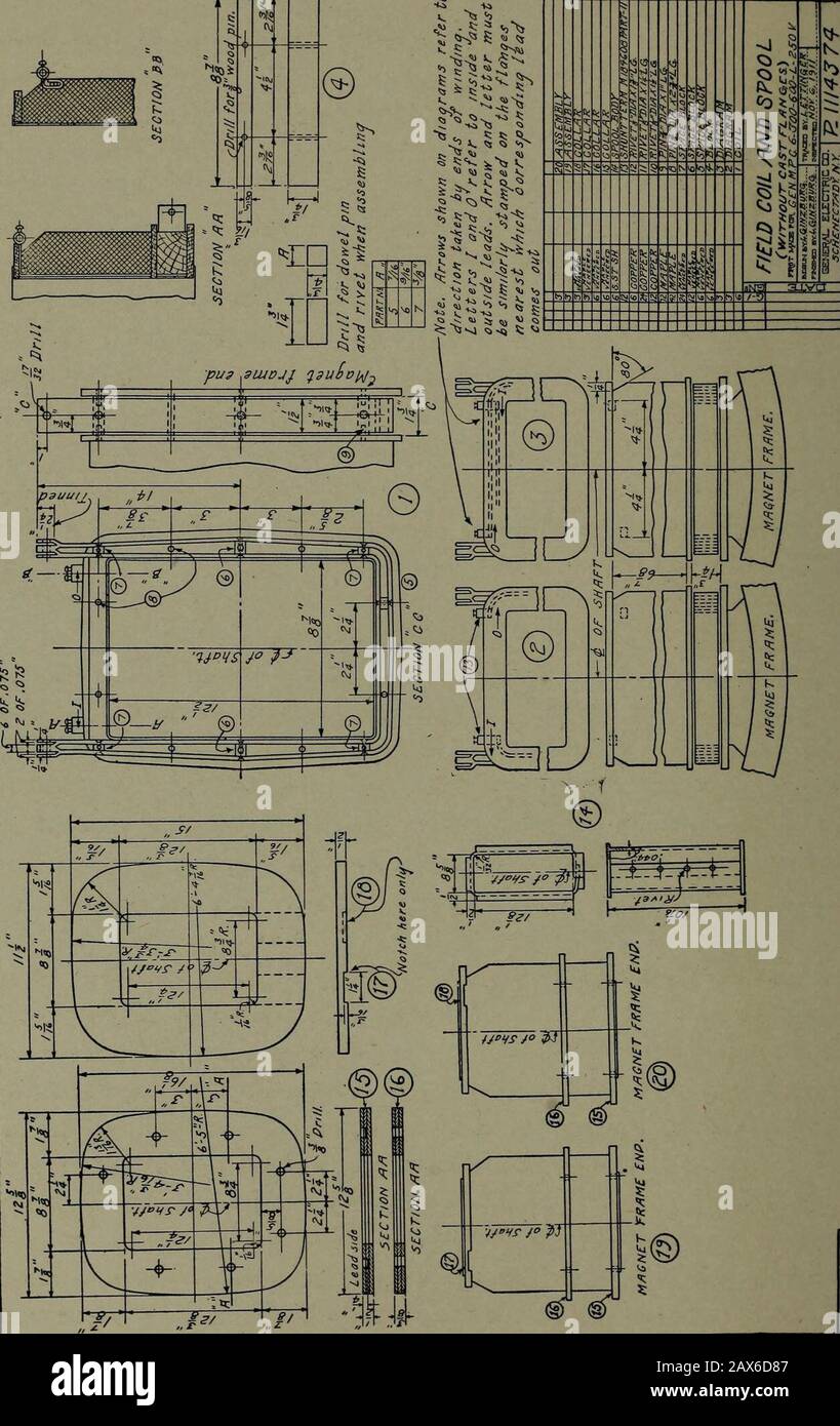 Machine drawing; a practical guide to the standard methods of graphical ...