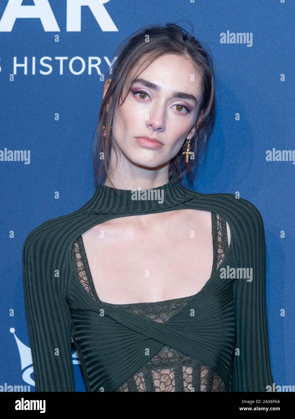 New York, NY - February 5, 2020: Amanda Googe attends the 2020 amfAR ...