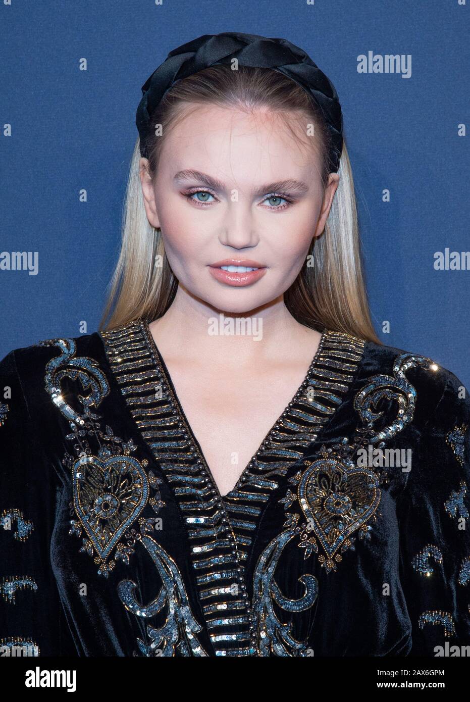 New York, NY - February 5, 2020: Elena Matei attends the 2020 amfAR New ...