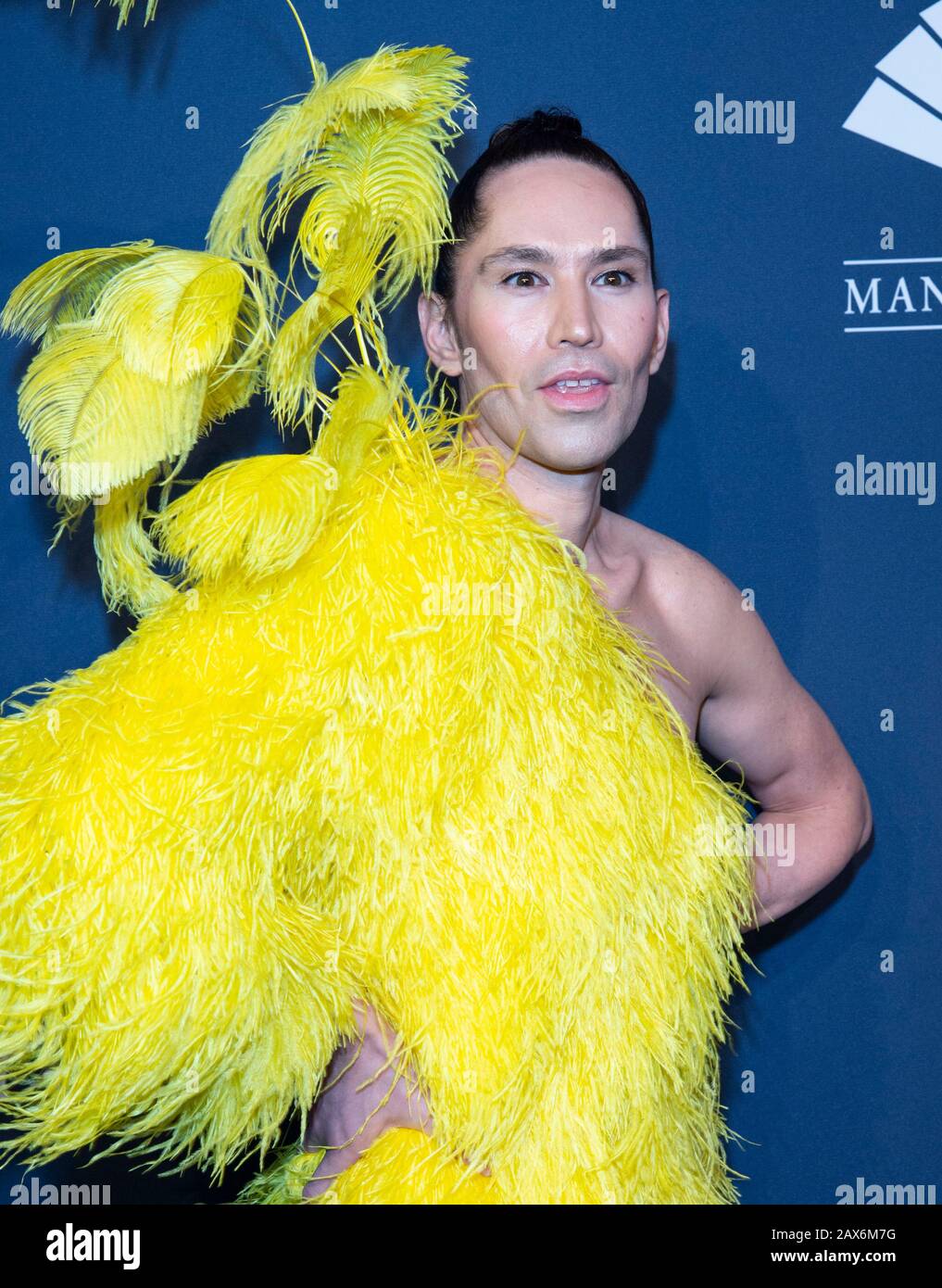 New York, NY - February 5, 2020: Di Mondo attends the 2020 amfAR New ...
