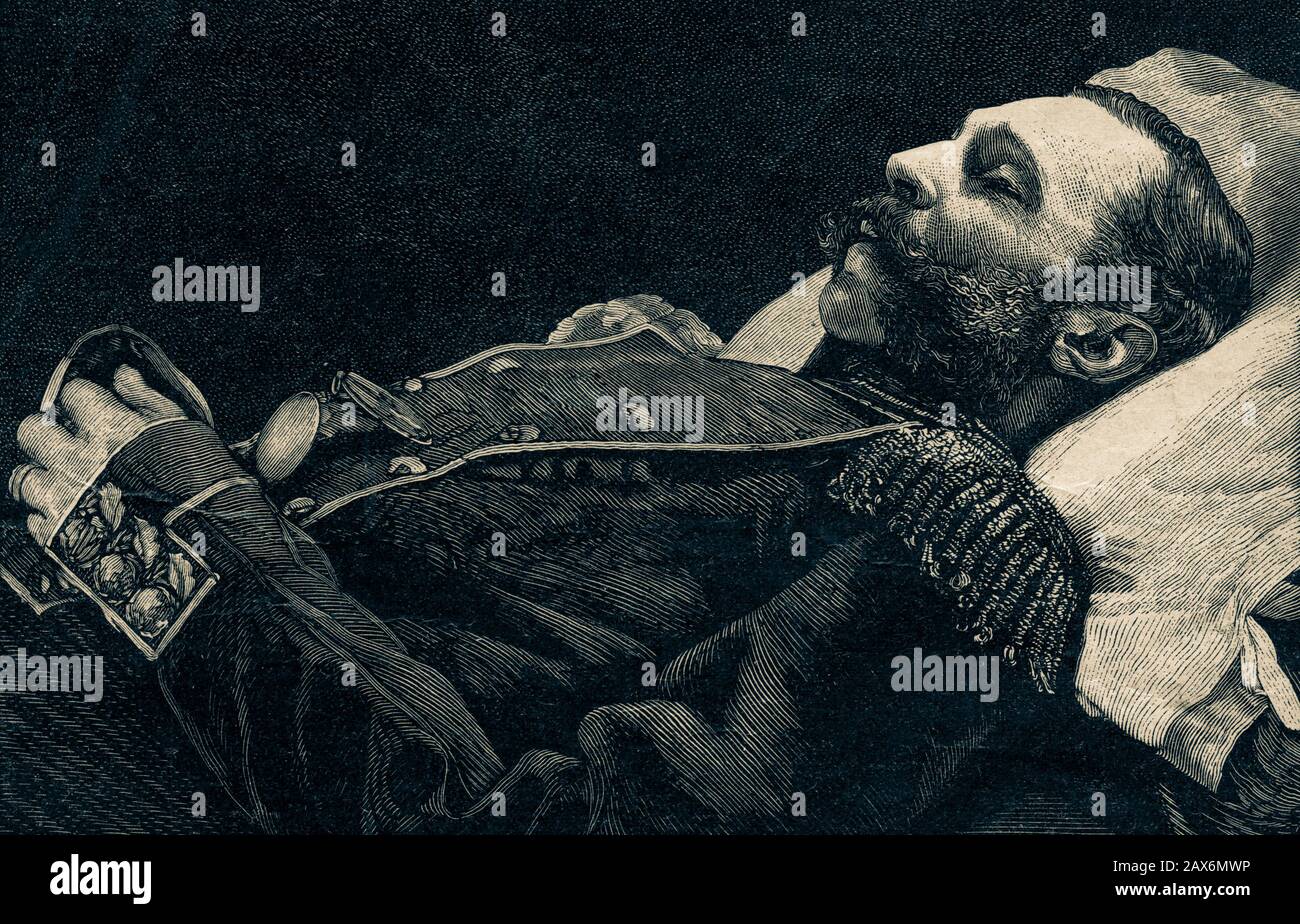 Alexander on deathbed hi-res stock photography and images - Alamy