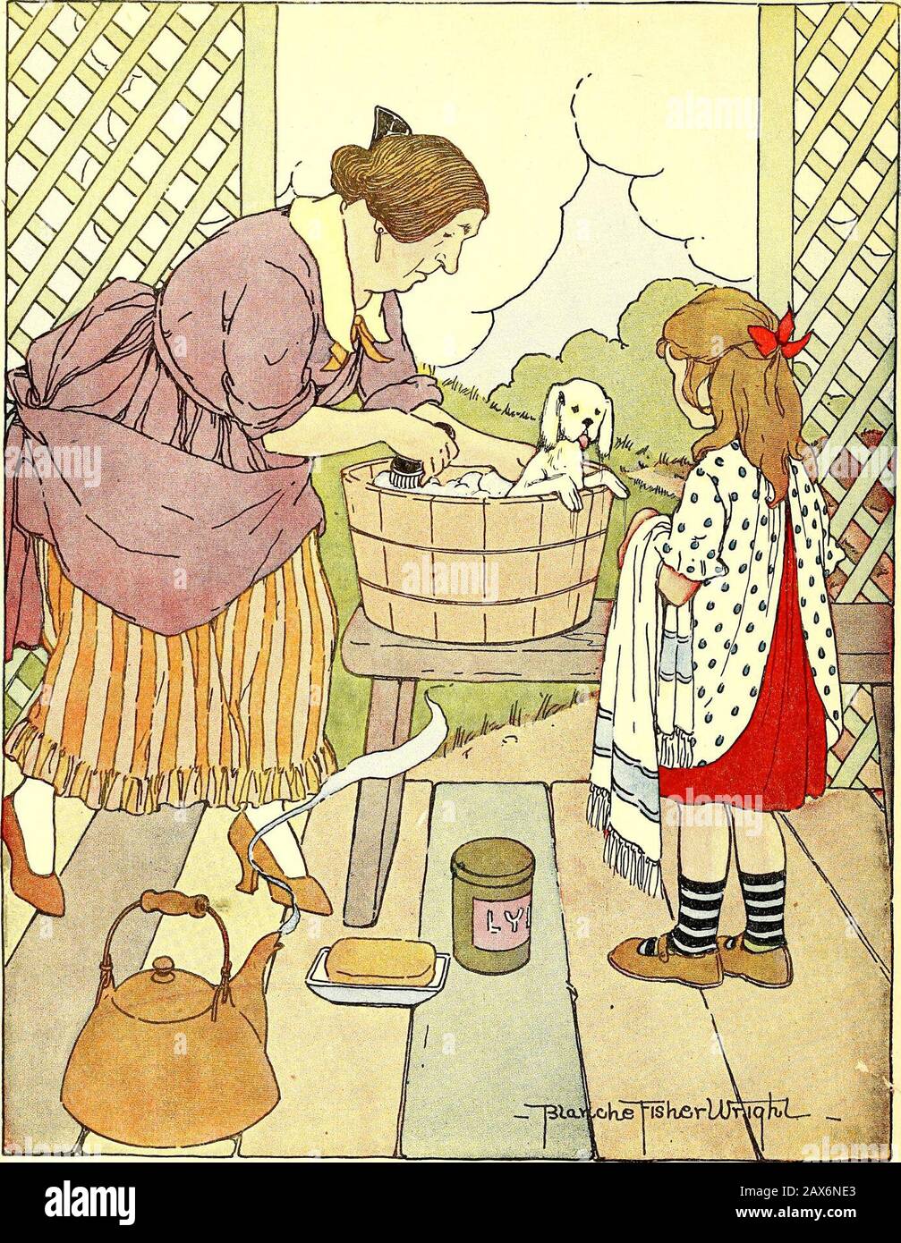 The Peter Patter book; rimes for children . TRANSFORMATION Stock Photo ...