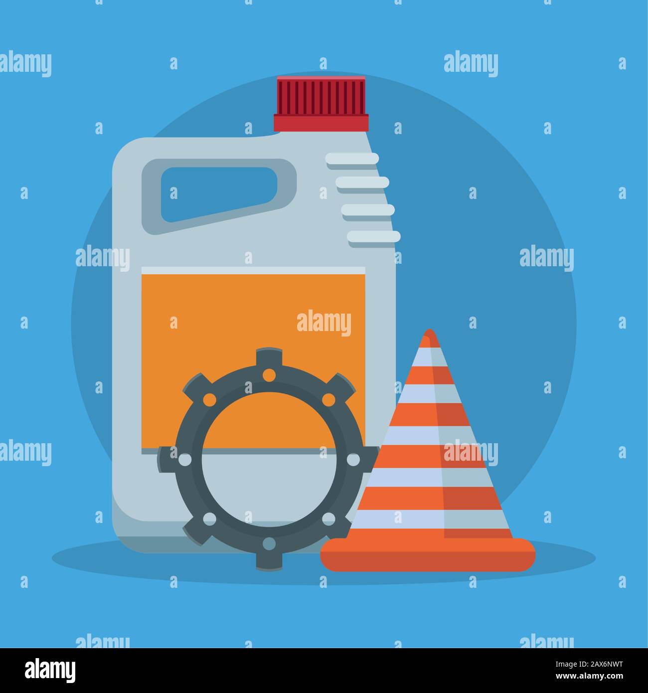 Engine cone Stock Vector Images - Alamy