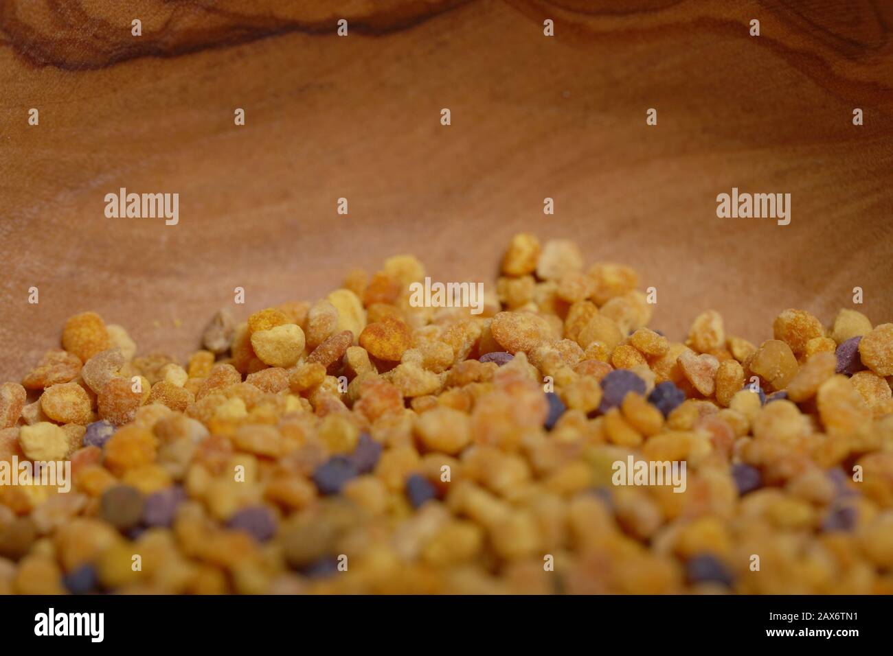 Pollen grains food bee honey Stock Photo - Alamy