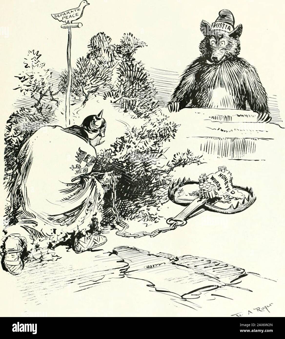 Russian bear uncle sam hi-res stock photography and images - Alamy