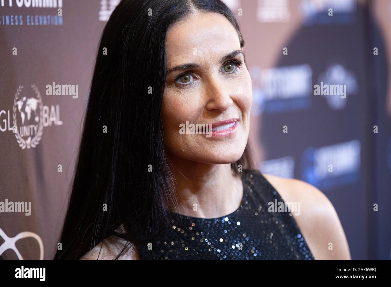Demi Moore attends City Gala at The Great Caesar Banquet Hall on ...