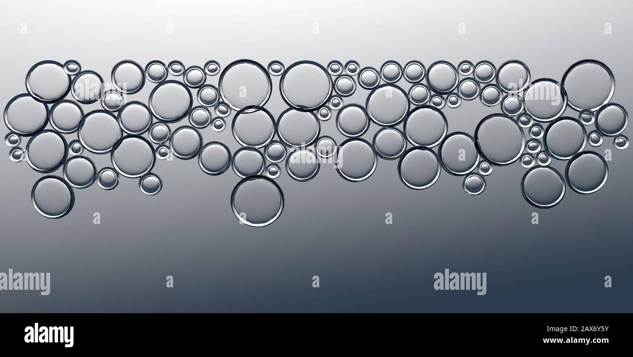 Chemical structure of a water molecule hi-res stock photography and ...