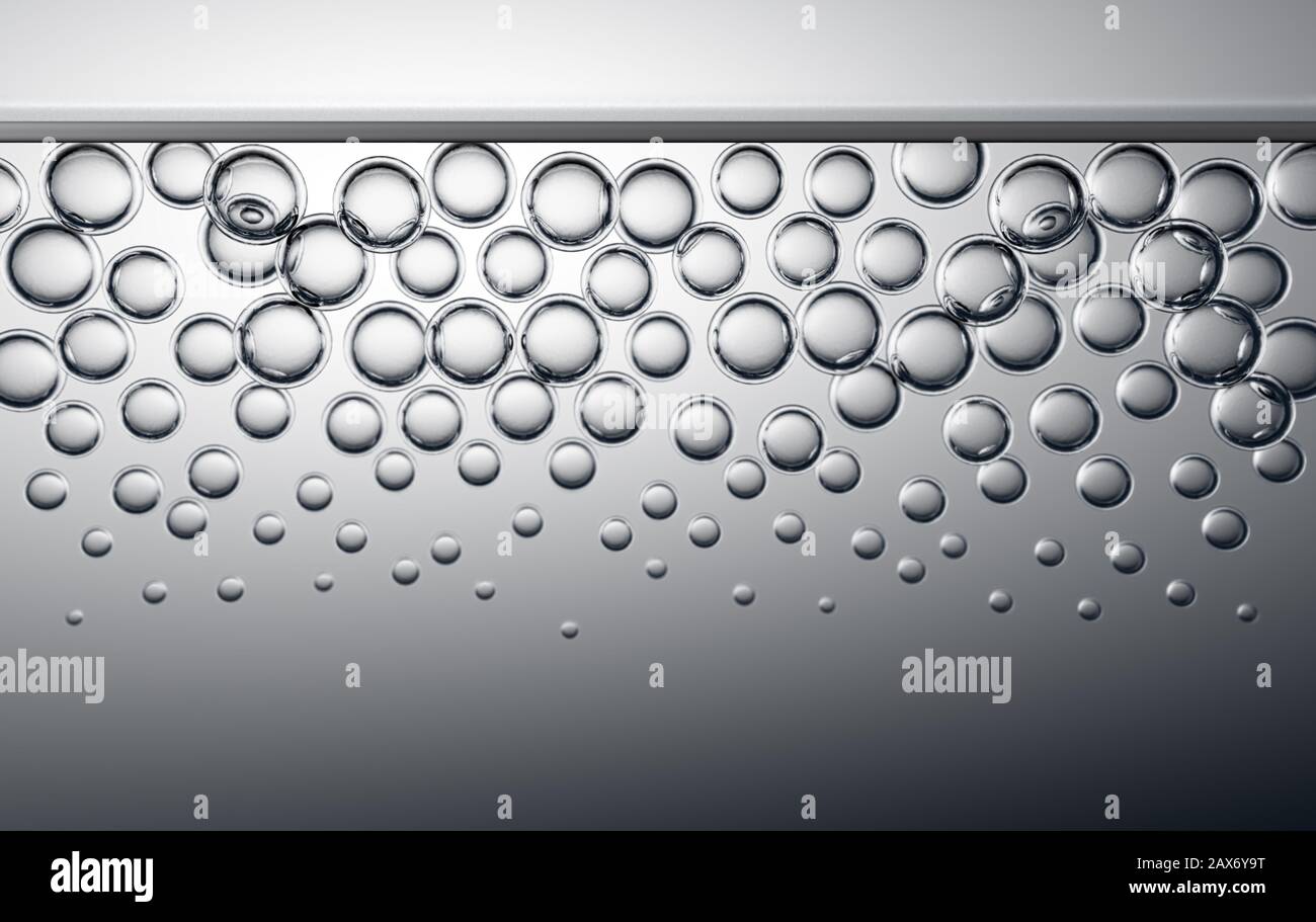 Chemical structure of a water molecule hi-res stock photography and ...