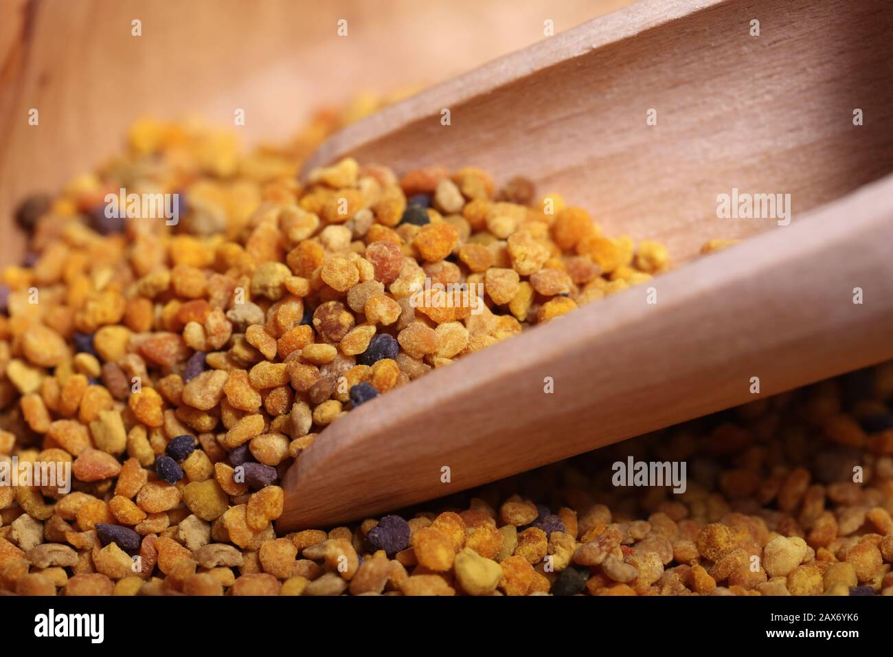 Pollen grains food bee honey Stock Photo - Alamy
