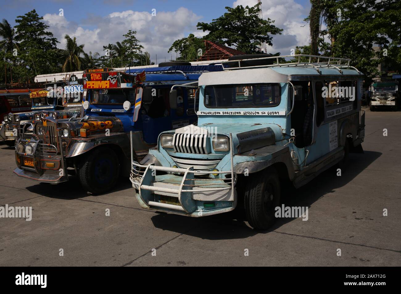 Jeepneys in the Philippines Stock Photo - Alamy