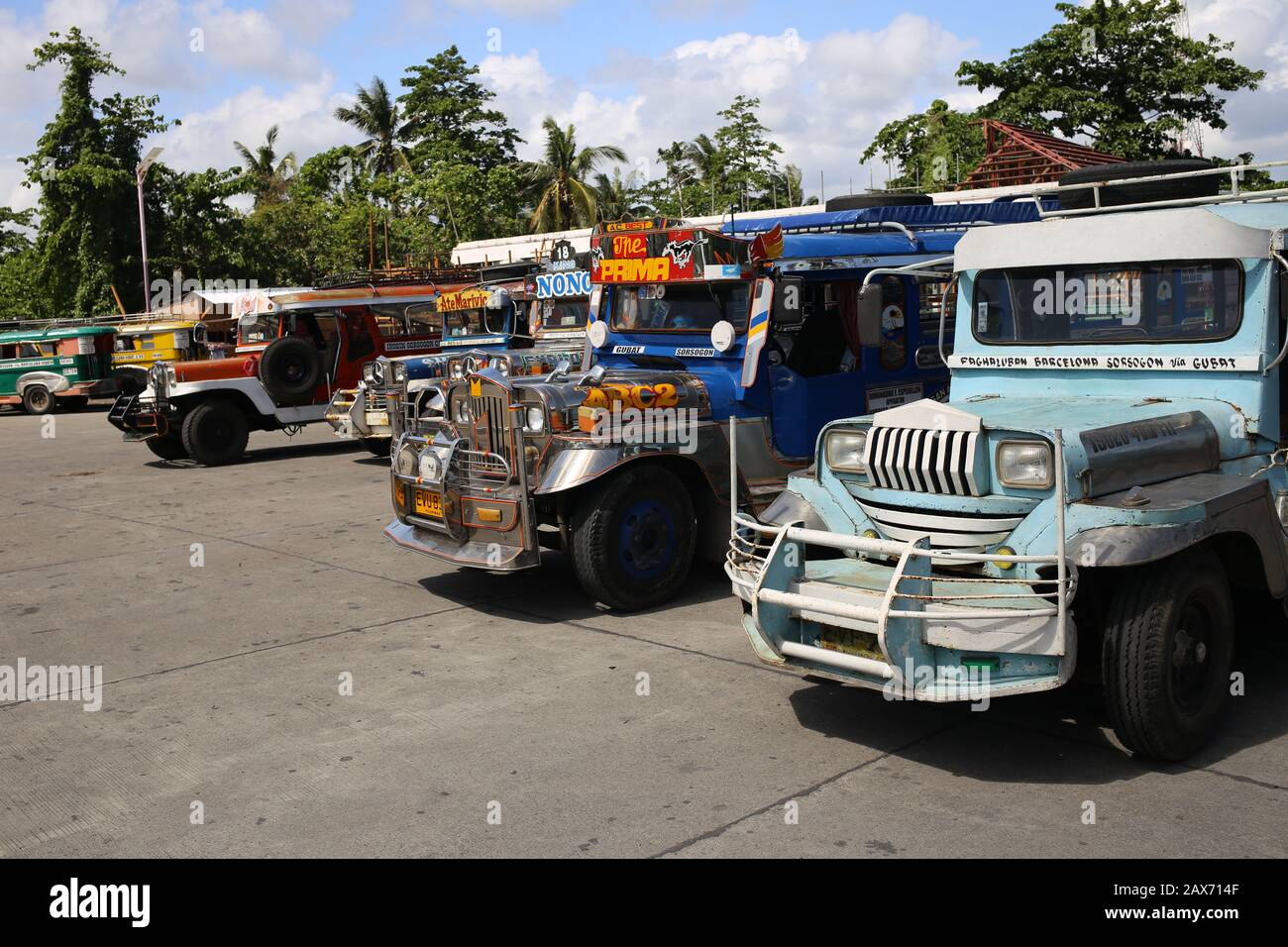 Jeepneys in the Philippines Stock Photo - Alamy