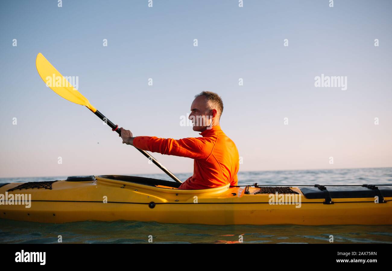Old men kayaking hi-res stock photography and images - Alamy