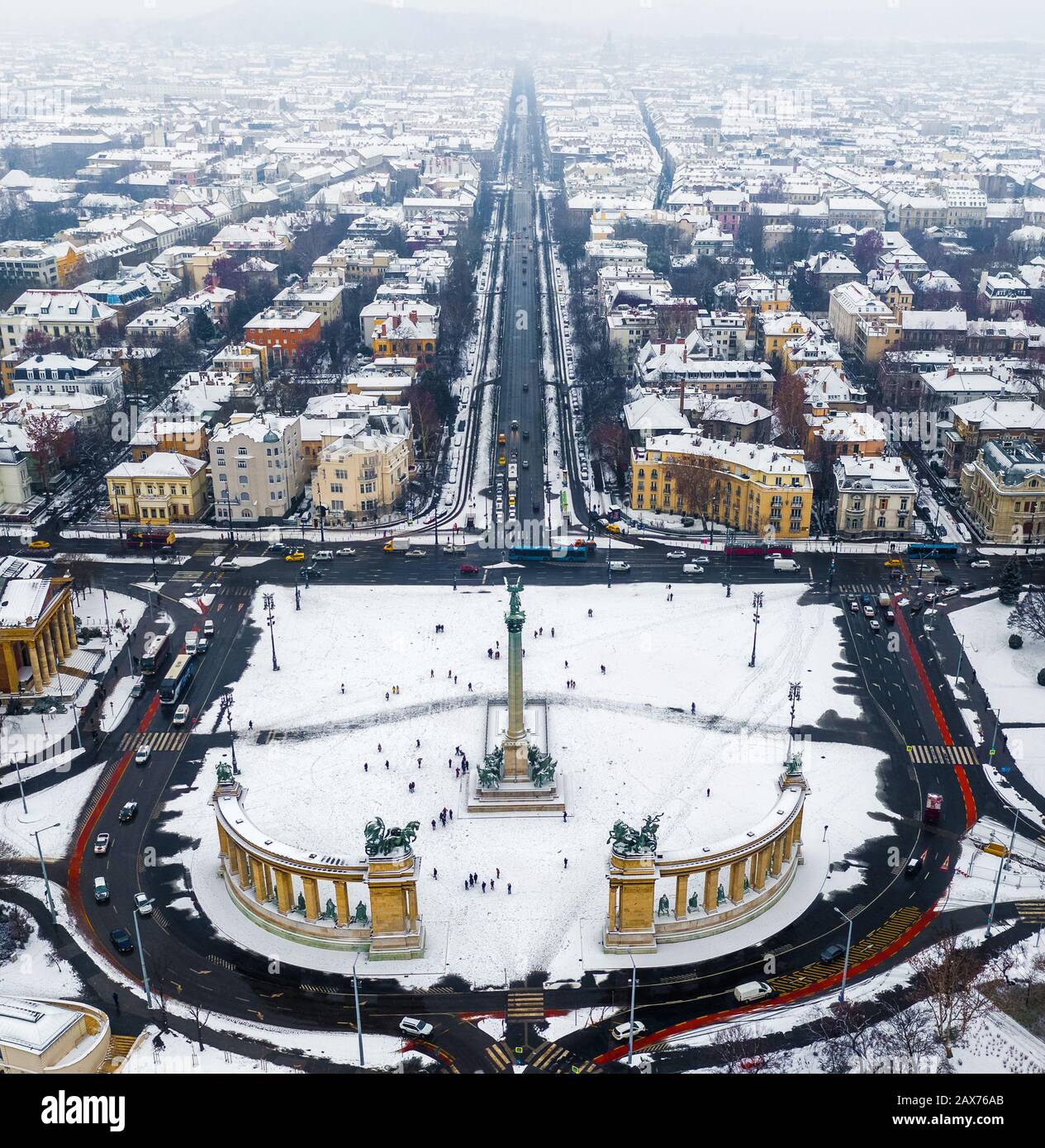 Aerial view of the main square hi-res stock photography and images - Alamy