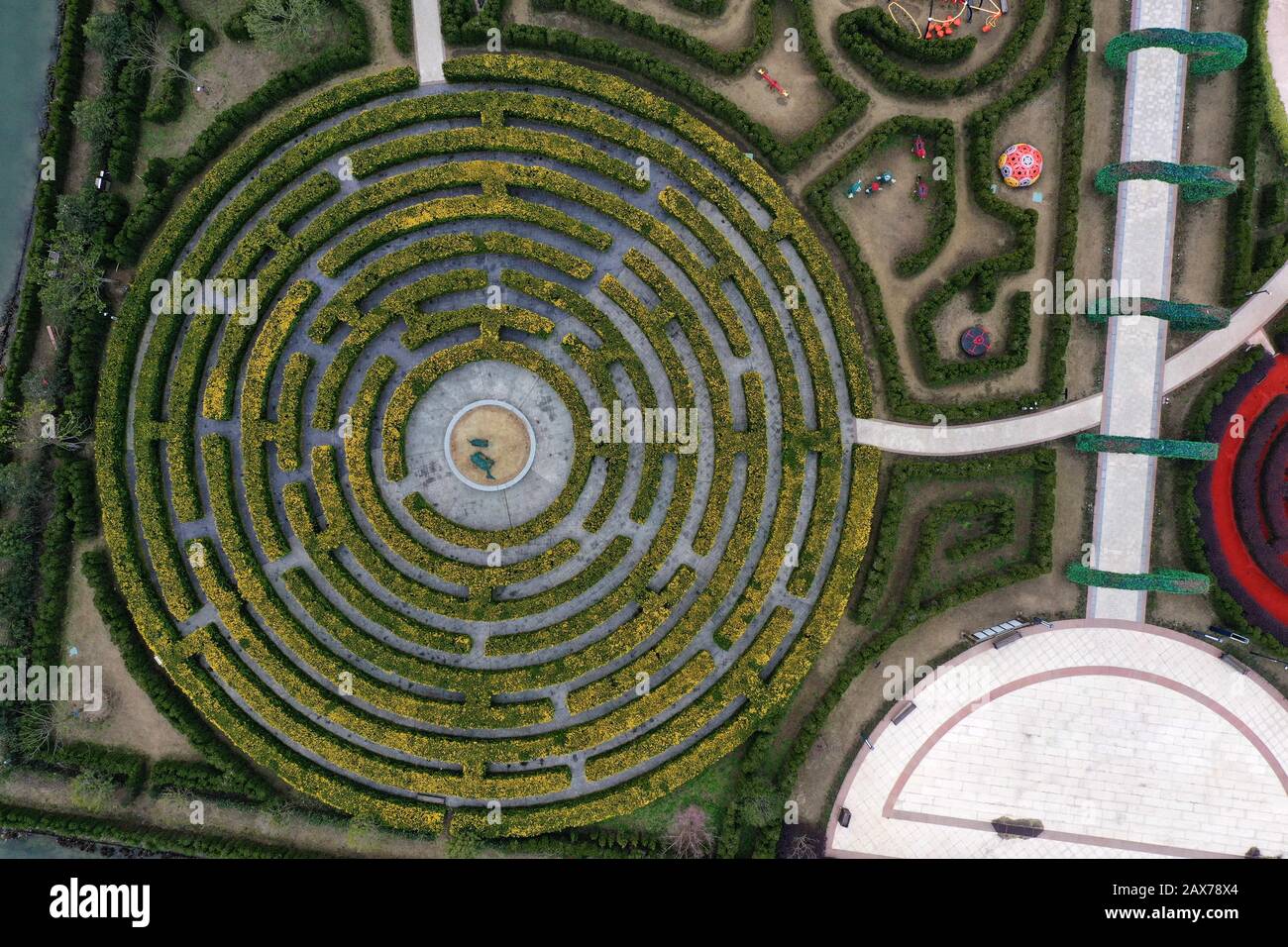 Jiangsu, Jiangsu, China. 11th Feb, 2020. Jiangsu, CHINA-Aerial photo ...