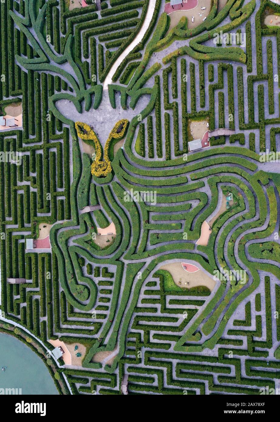 Yancheng dafeng dream maze hi-res stock photography and images - Alamy
