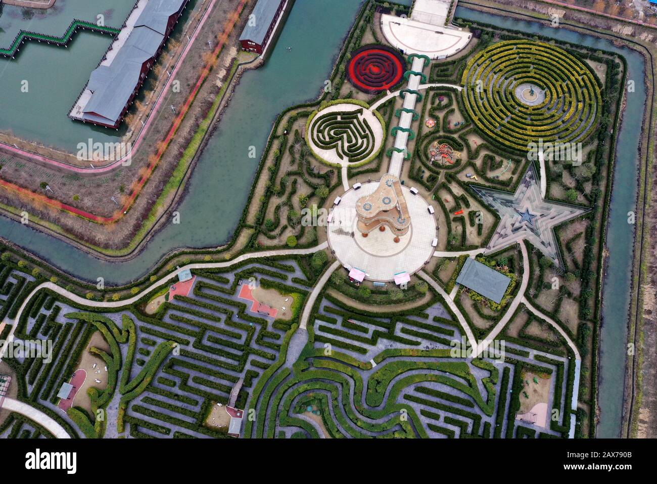 Yancheng dafeng dream maze hi-res stock photography and images - Alamy