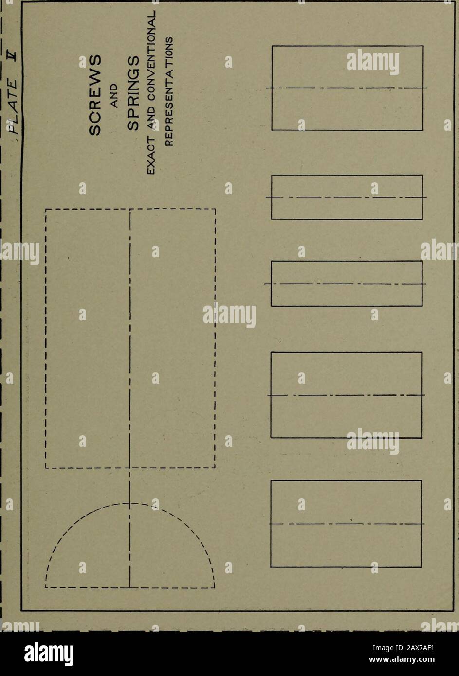 Machine drawing; a practical guide to the standard methods of graphical ...