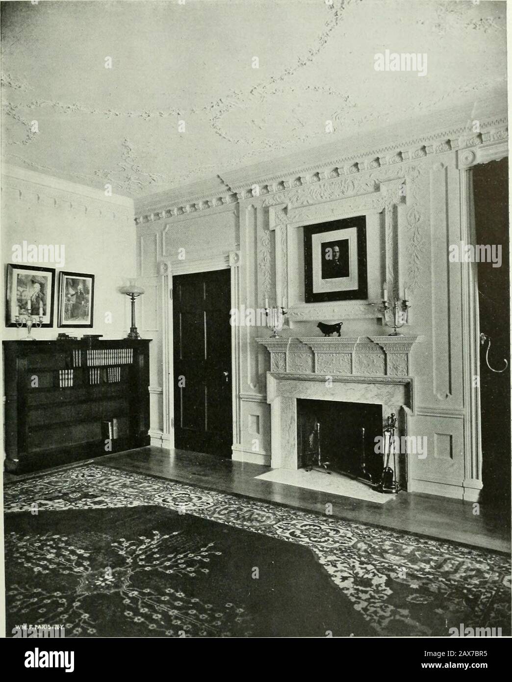 International studio . OAK RAFTERS AND BIRD FRIEZE OF OWNER S ROOMLXXII ...