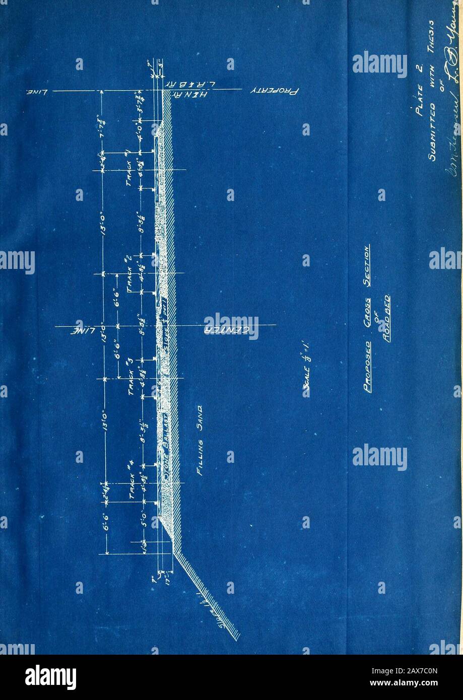 Plans, specifications and cost of elevation of a portion of the tracks ...