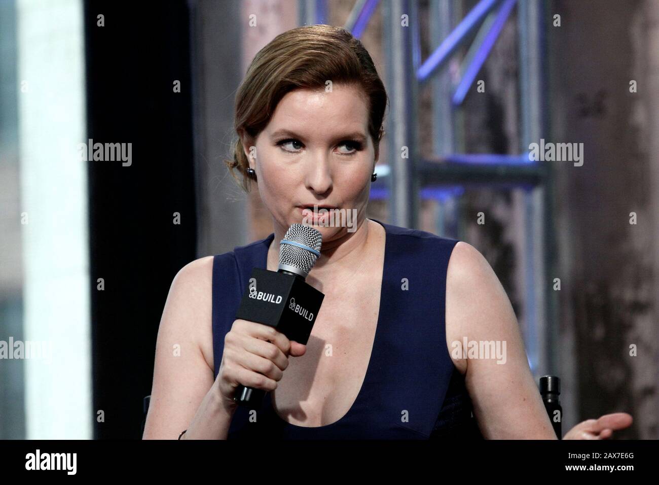 New York, NY, USA. 3 August, 2015. Lennon Parham at the AOL BUILD ...