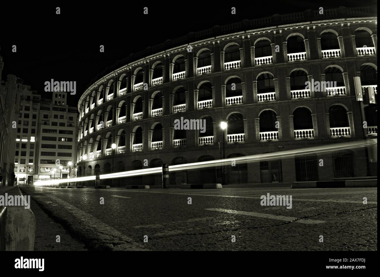 Plaza de Toros de Valencia - Bullring, Valencia, Spain Stock Photo - Alamy
