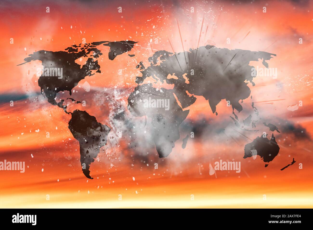 Fire hazard map hi-res stock photography and images - Alamy