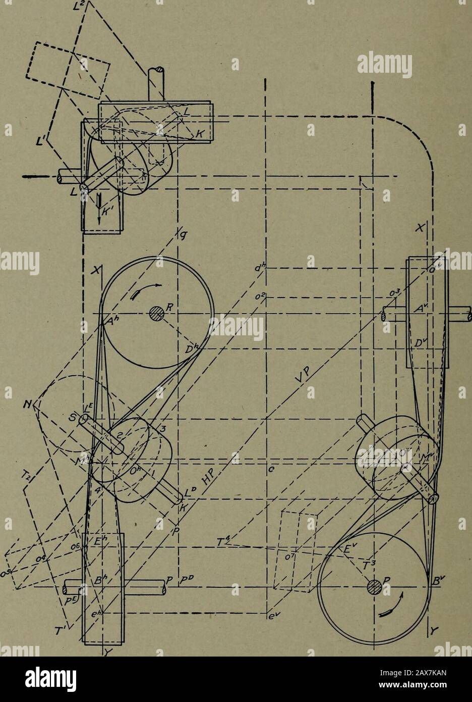 Machine drawing; a practical guide to the standard methods of graphical ...