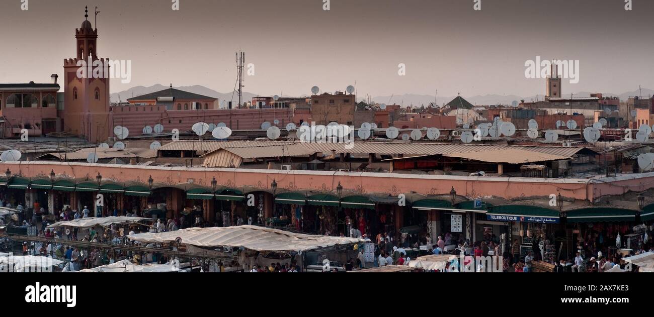 Jam El Fna, Marrakech Stock Photo - Alamy