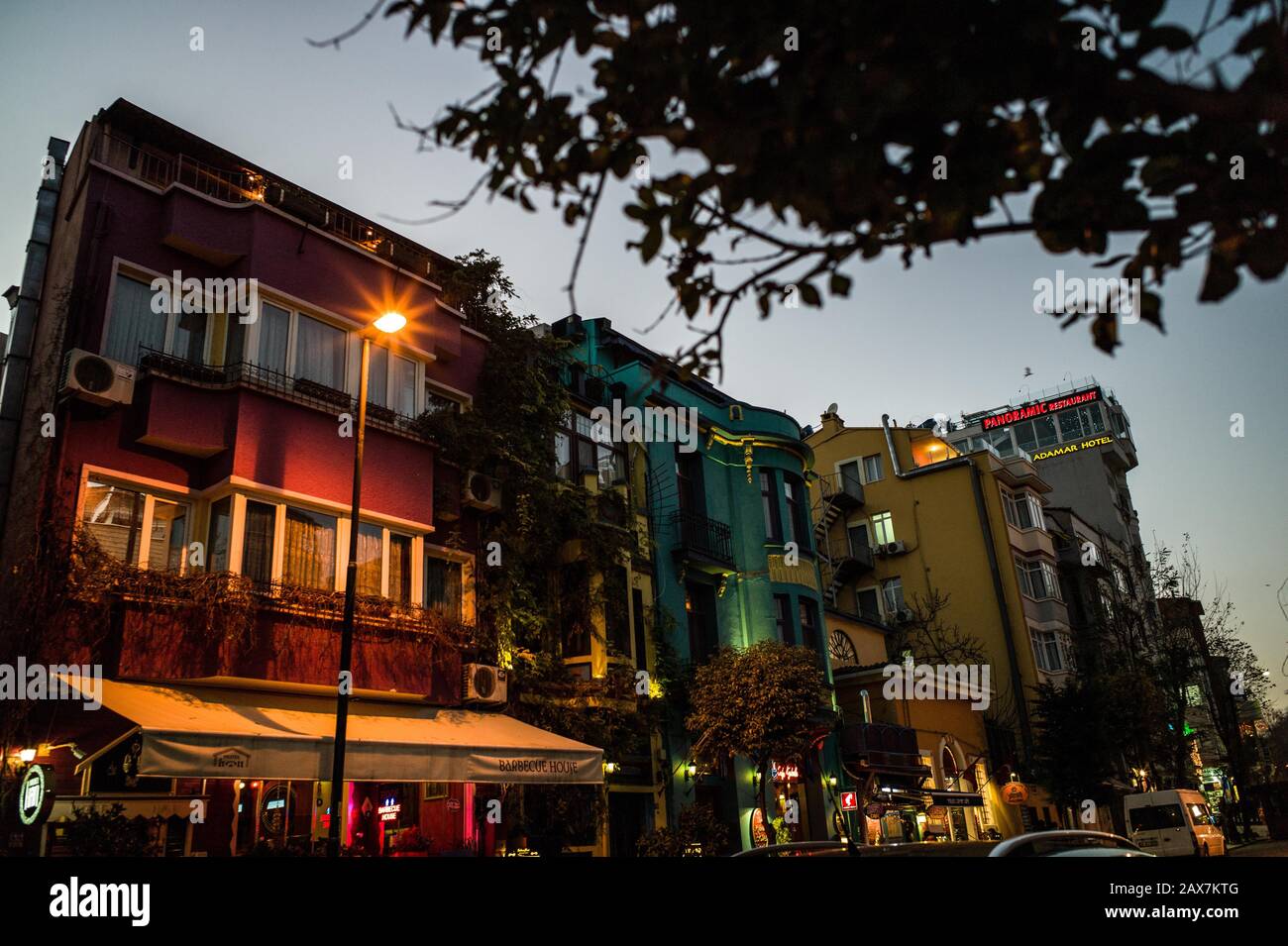Houses in Sultanahmet District. Istanbul,Turkey Stock Photo - Alamy