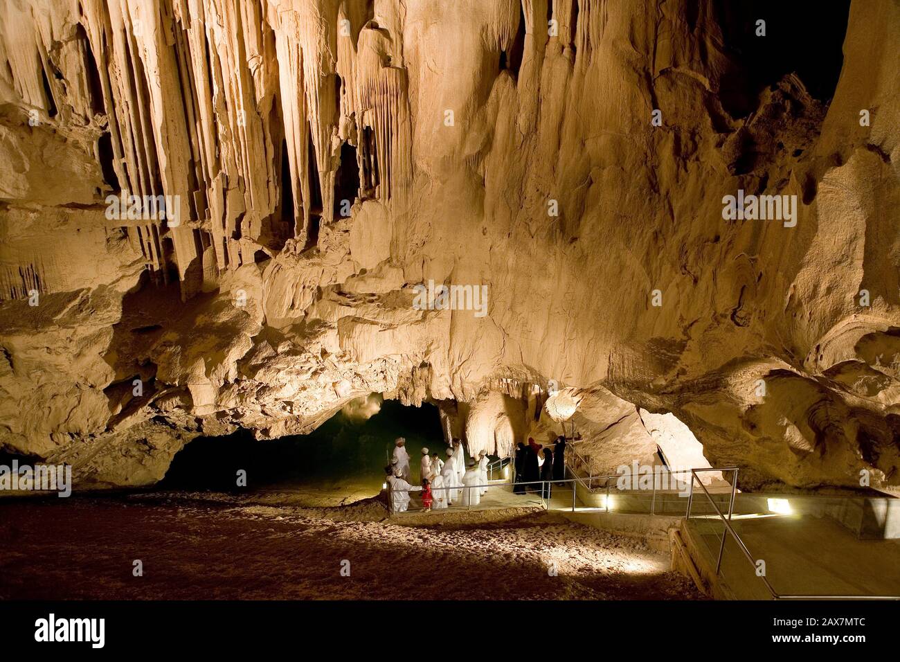 Al Hoota cave, situated at the southern side of Jabal Akdhar near Al ...