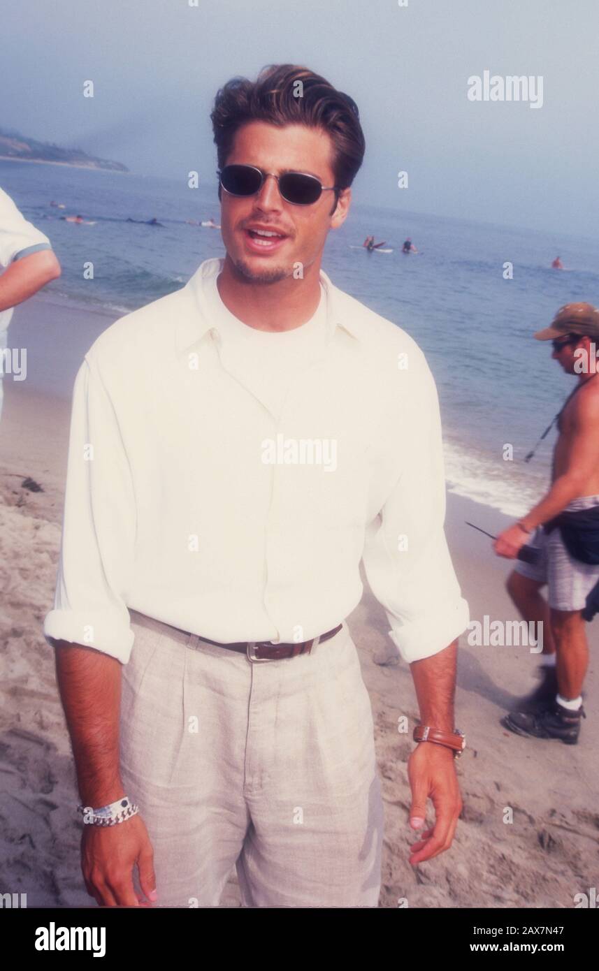 Malibu, California, USA 7th July 1995 Actor David Charvet attends the ...