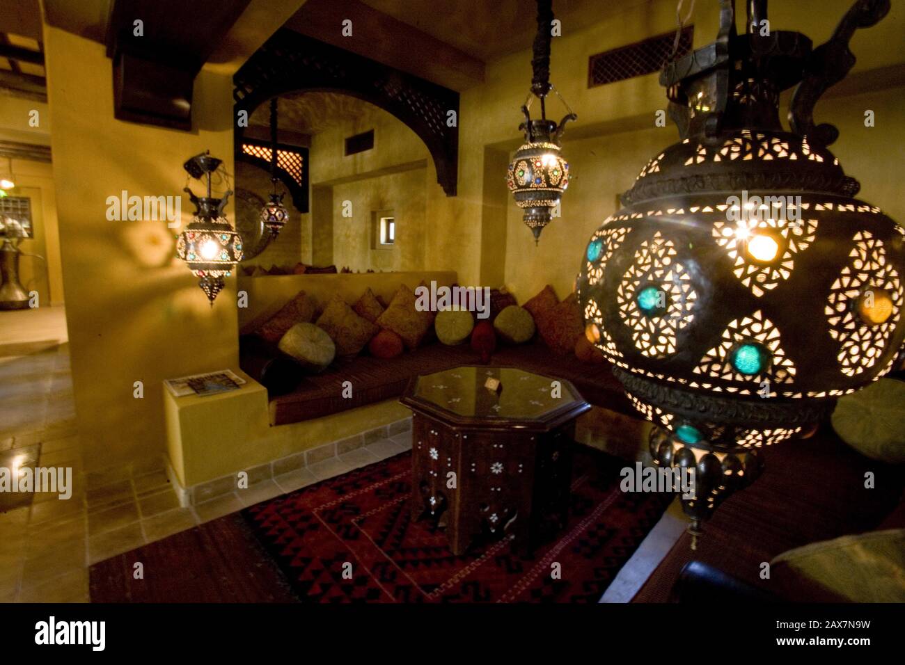 Bab El Shams Hotel Dubai, UAE Stock Photo - Alamy