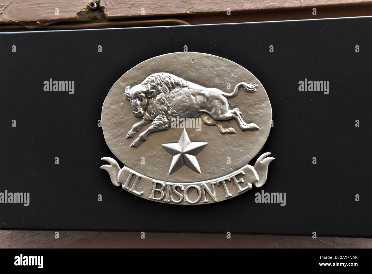 Bisonte logo hi-res stock photography and images - Alamy