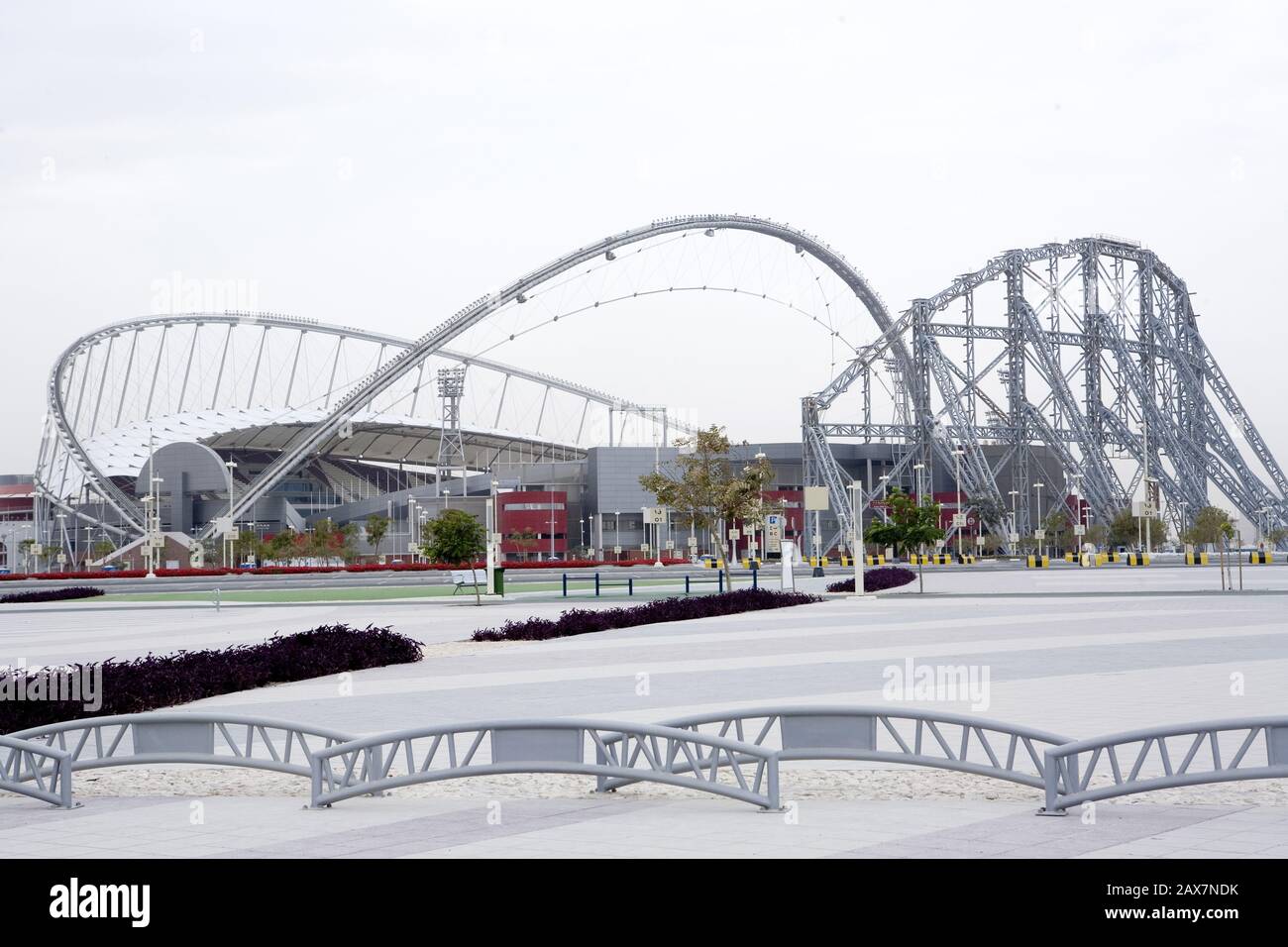 The Sports City ASPIRE, Doha, Qatar Stock Photo - Alamy