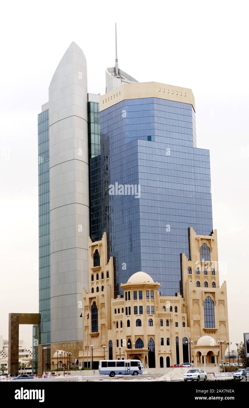 Buildings under construction, Doha, Qatar Stock Photo - Alamy