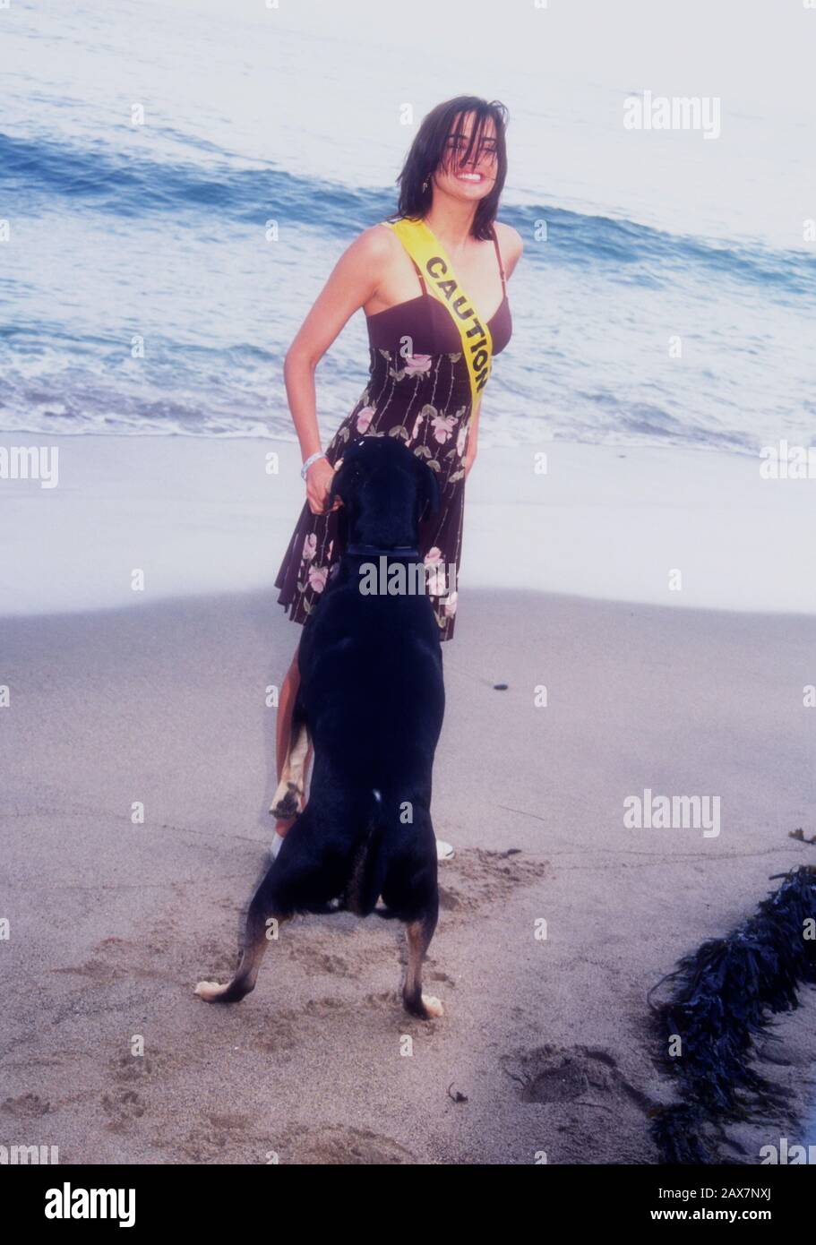 Malibu, California, USA 7th July 1995 Actress Jennifer Rubin attends ...