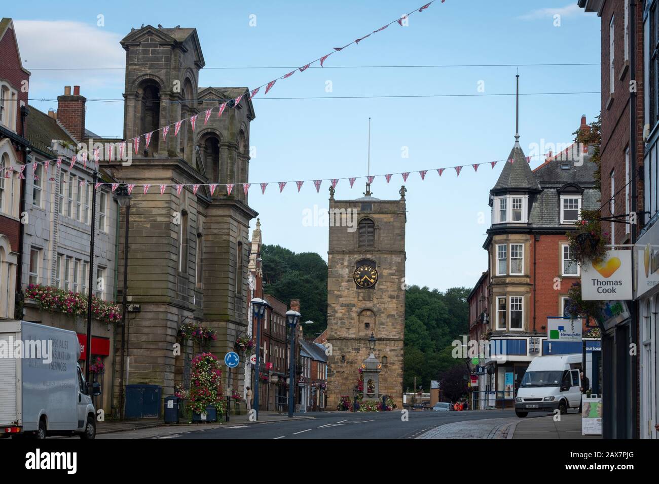 Bridge Street, Morpeth, Northumberland, England Stock Photo - Alamy