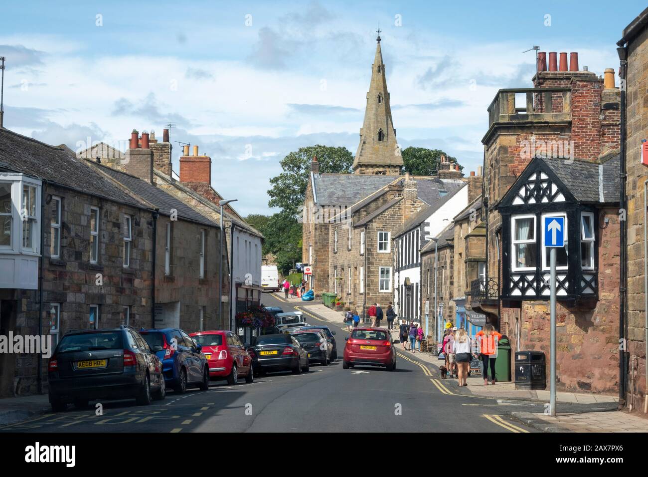 Alnwick town hi-res stock photography and images - Alamy