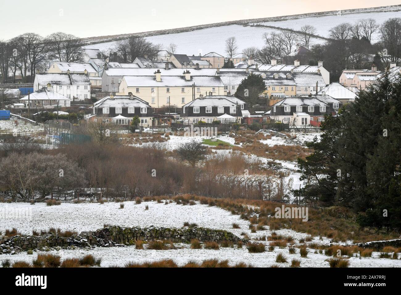 Princetown dartmoor houses hi-res stock photography and images - Alamy