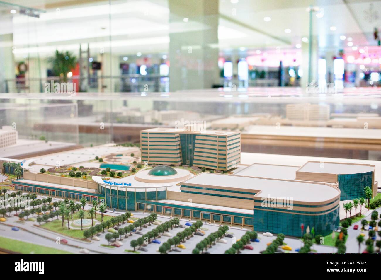 Model Construction in Cairo, Egypt Stock Photo - Alamy