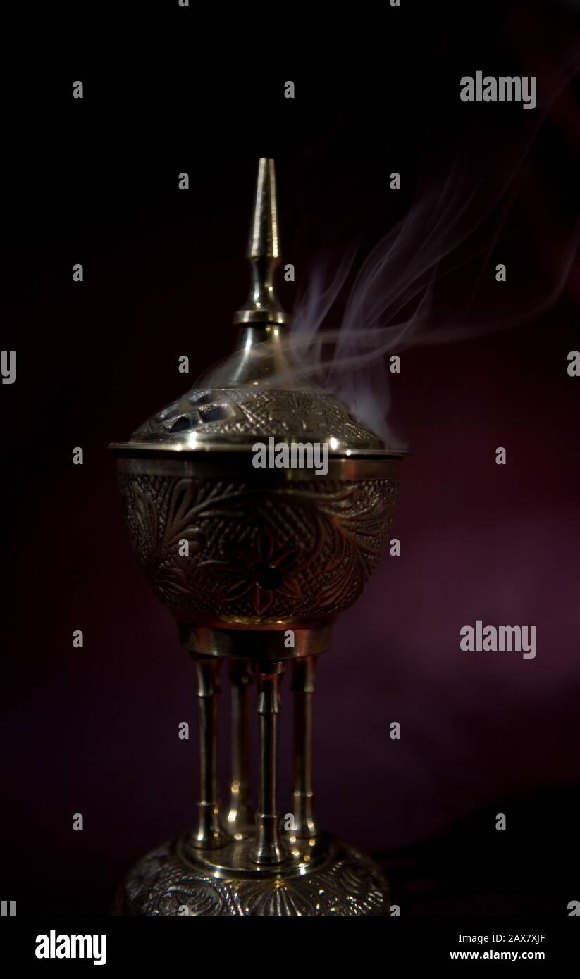 An Arabian Incense burner Stock Photo - Alamy
