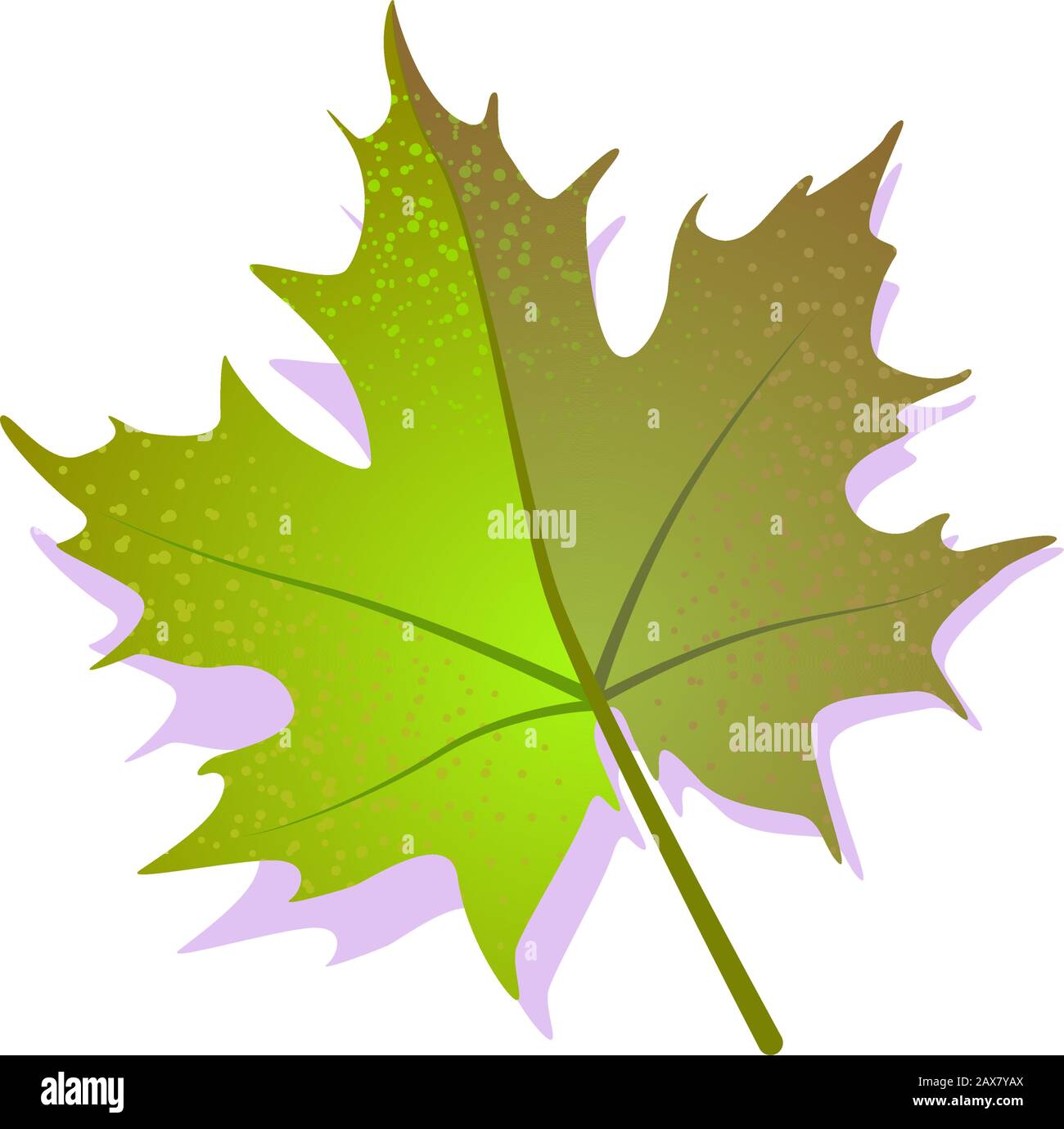 Green Maple Leaf Png