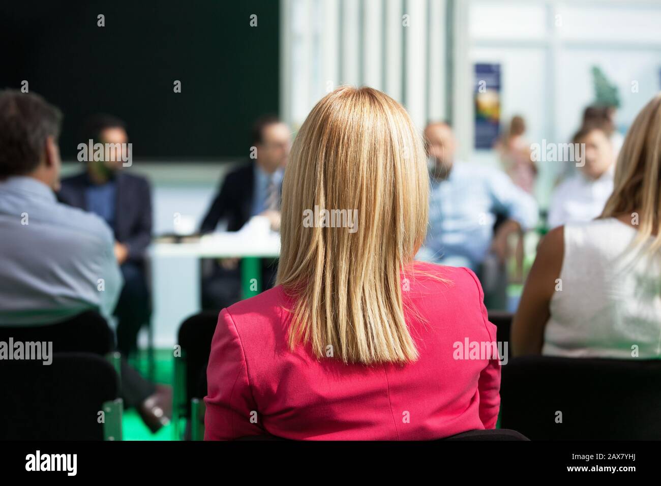 Boring conference speech hi-res stock photography and images - Alamy